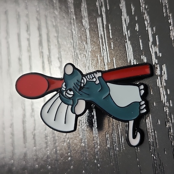 Disney | Jewelry | Disneys Ratatouille Remy Inspired Enamel Pin | Poshmark